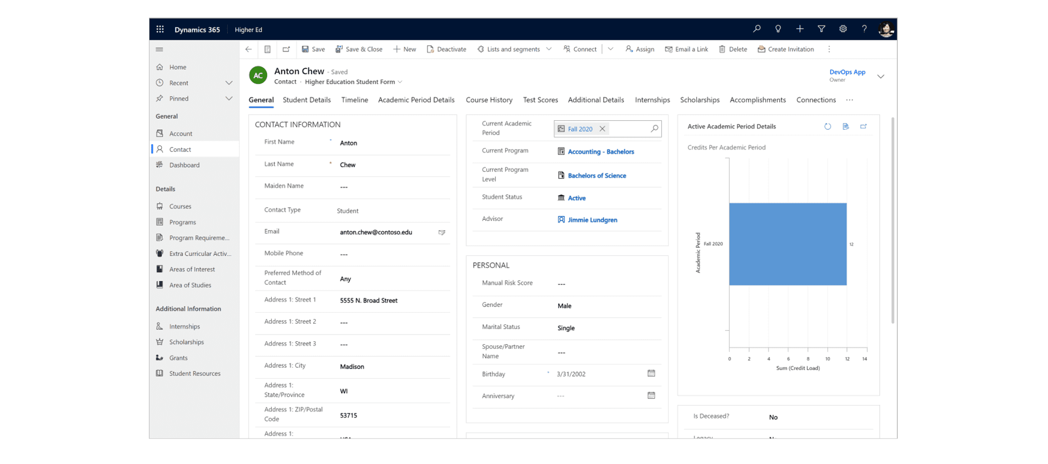 Custom Dynamics 365 CRM by Zelite for UAE Learning Institute